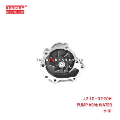 China J210-0290M Water Pump Assembly for ISUZU 4HK1 Engine 3.0L Diesel for sale