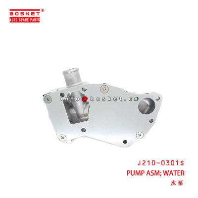 China J210-0301S Water Pump Assembly for ISUZU 4LE1 4LE2 Engine 12V for sale