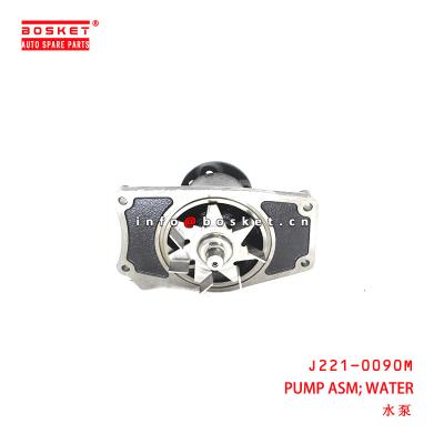 China ISUZU 6D34 Water Pump Assembly J221-0090M 90mm Engine Cooling Pump for sale