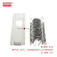 China M4000 STD Standard Crankshaft Metal Kit for ISUZU 6HE1 6HE1-T 6HH1 6HK1 for sale