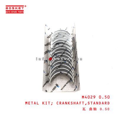 China M4029 0.50 Standard Crankshaft Metal Kit for ISUZU 6BB1 6BD1 6BG-T UM6BD1 UM6BB1 for sale