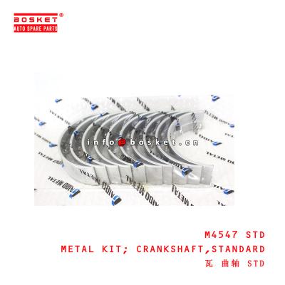 China M4547 STD Standard Crankshaft Metal Kit for ISUZU NPR66 4HF1 4HG1 4HK1 4HK1-T 4HJ1 for sale