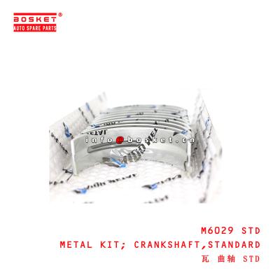 China M6029 STD Standard Crankshaft Metal Kit for ISUZU MITSUBISHI 4D34 4D34T Engine for sale