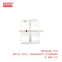 China MP4040K STD Standard Crankshaft Metal Kit suitable for ISUZU for sale