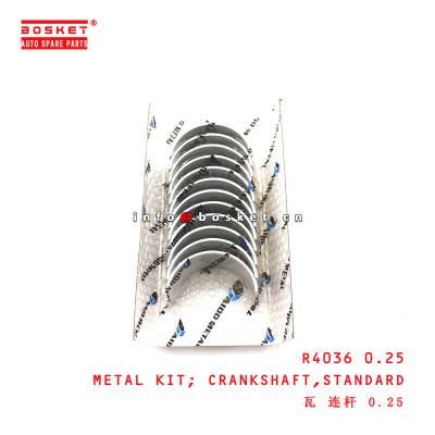 China R4036 0.25 Standard Connecting Rod Metal Set for ISUZU D500 6BB1 6BD1 6BF1 6BG1 for sale
