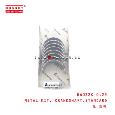 China R6032K 0.25 Standard Connecting Rod Metal Set for ISUZU 4D34T Engine for sale