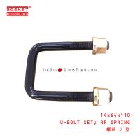 China 14x64x110 Rear Spring U-Bolt Set suitable for ISUZU VANGUARD for sale