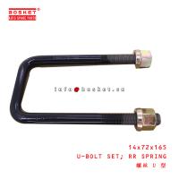 China 14x72x165 Rear Spring U-Bolt Set for ISUZU VANGUARD Heavy Duty Truck Suspension for sale