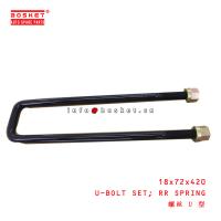 China 18x72x420 Rear Spring U-Bolt Set for ISUZU VANGUARD Heavy Duty Truck Suspension for sale