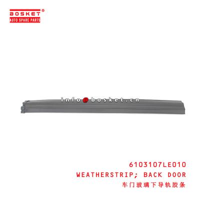 China 6103107LE010 Back Door Weatherstrip for ISUZU JAC Trucks Durable Rubber Seal for sale