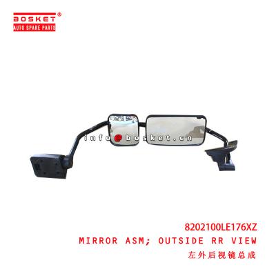 China 8202100LE176XZ Outside Rear View Mirror Assembly for ISUZU JAC Truck 12V for sale