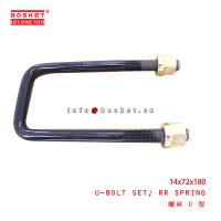 China 14x72x180 Rear Spring U-Bolt Set for ISUZU JMC Trucks Heavy Duty for sale