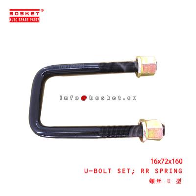 China 16x72x160 Rear Spring U-Bolt Set for ISUZU JMC Trucks for sale