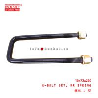 China 16x72x260 Rear Spring U-Bolt Set for ISUZU JMC Trucks for sale