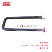 China 16x72x280 Rear Spring U-Bolt Set for ISUZU JMC Trucks for sale