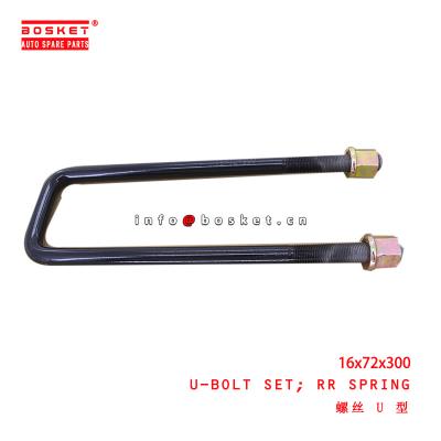 China 16x72x300 Rear Spring U-Bolt Set for Isuzu JMC Trucks Heavy Duty for sale