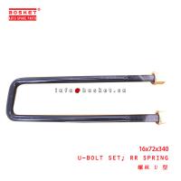 China 16x72x340 Rear Spring U-Bolt Set for ISUZU JMC Trucks Heavy Duty Suspension for sale