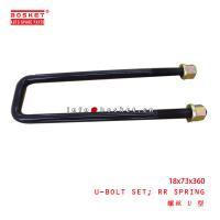 China 18x73x360 Rear Spring U-Bolt Set for ISUZU JMC Heavy Duty Truck Suspension for sale