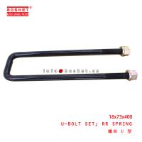 China 18x73x400 Rear Spring U-Bolt Set for ISUZU JMC Trucks for sale