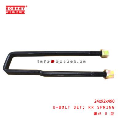 China 24x92x490 Rear Spring U-Bolt Set for ISUZU JMC Trucks Heavy Duty for sale