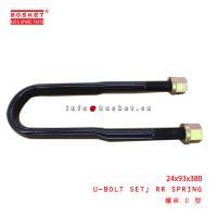 China 24x93x380 Rear Spring U-Bolt Set for ISUZU JMC Trucks Heavy Duty for sale