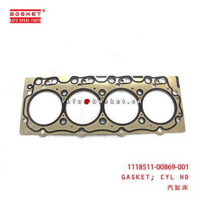 China 1118511-00869-001 Cylinder Head Gasket for ISUZU JMC EC7 3 Months Warranty for sale
