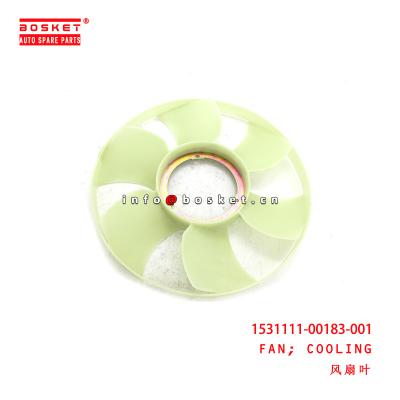 China Cooling Fan 1531111-00183-001 for ISUZU JMC EC7 12V 16 Inch for sale