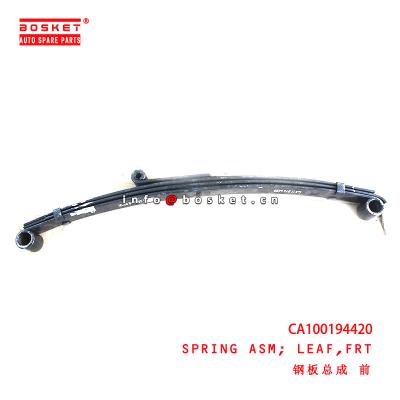 China CA100194420 Front Leaf Spring Assembly for ISUZU JMC EC7 4HG1 4HK1 for sale
