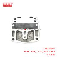 China ISUZU 6WF1 Air Compressor Cylinder Head Assembly 1-19110064-0 12V for sale