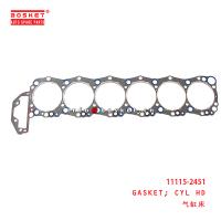China ISUZU J08C Cylinder Head Gasket 11115-2451 High Quality Engine Gasket for sale