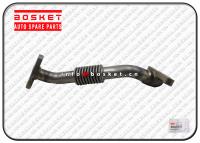 China ISUZU FVR34 Turbocharger Oil Return Pipe 8976062053 0.4kg Engine Part for sale