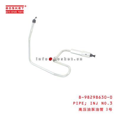 China ISUZU 700P NPR75 4HK1T Injection No.3 Pipe 8-98298630-0 8982986300 for sale