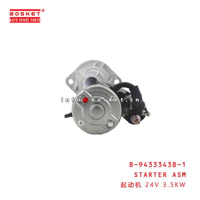 China ISUZU NPR Starter Assembly 8-94333438-1 12V 11T for 4BD1 4BE1 4BC2 4BG1 Engines for sale