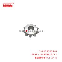 China ISUZU Differential Pinion Gear 1-41551053-0 for CYZ81 VC46 10PE1 6UZ1 1415510530 for sale