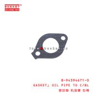 China ISUZU 6HK1 Oil Pipe to Cylinder Block Gasket 8-94394671-0 8943946710 Engine Seal for sale