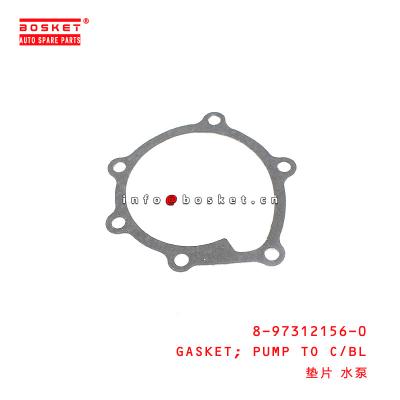 China ISUZU 4JJ1 8973121560 Pump to Cylinder Block Gasket 8-97312156-0 for sale