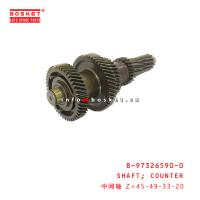 China ISUZU NKR 4JH1 Counter Shaft 8-97326590-0 8973265900 Heavy Duty Truck Spare Part for sale