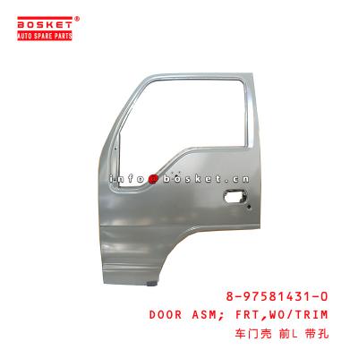 China ISUZU NPR NQR Front Door Assembly Without Trim 8-97581431-0 8975814310 for sale
