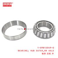 China HINO 300 Rear Axle Hub Outer Bearing 1-09812049-0 1098120490 for sale
