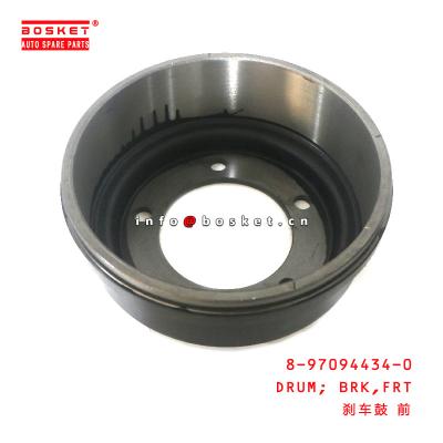 China ISUZU NKR 100P 4JB1 Front Brake Drum 8-97094434-0 8970944340 for sale