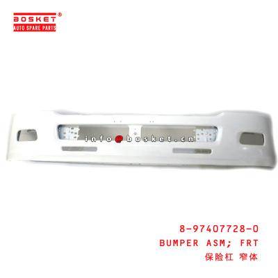 China ISUZU FSR90 Front Bumper Assembly 8-97407728-0 8974077280 Heavy Duty Steel Bumper for sale