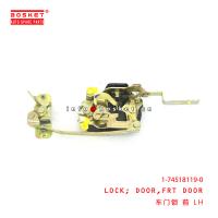 China ISUZU CXZ81 10PE1 Front Door Lock 1-74518119-0 1745181190 Heavy Duty Truck for sale