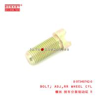 China ISUZU 700P 4HK1 Rear Wheel Cylinder Adjuster Bolt 8-97349742-0 8973497420 for sale