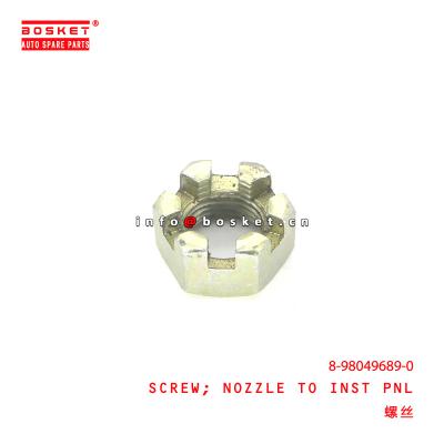 China ISUZU NLR Nozzle to Instrument Panel Screw 8-98049689-0 8980496890 for sale