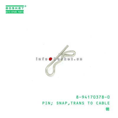 China ISUZU 8941703780 Transmission to Cable Snap Pin 8-94170378-0 Steel Rod for sale