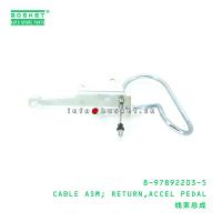 China 8-97892203-5 Accel Pedal Return Cable Assembly suitable for ISUZU 8978922035 for sale