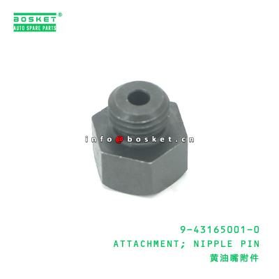 China ISUZU VC46 6UZ1 Nipple Pin Attachment 9-43165001-0 9431650010 Steering Rod for sale