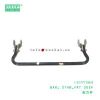China ISUZU EX CYZ Front Suspension Stabilizer Bar 1-51771136-0 1517711360 for sale