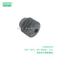 China ISUZU Rear Wheel Cylinder Cup Set 1-87830570-0 for FSR113 FSR32 FSR33 6BD1 6HE1T 6HH1 for sale
