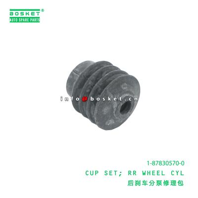 China ISUZU Rear Wheel Cylinder Cup Set 1-87830570-0 for FSR113 FSR32 FSR33 6BD1 6HE1T 6HH1 for sale